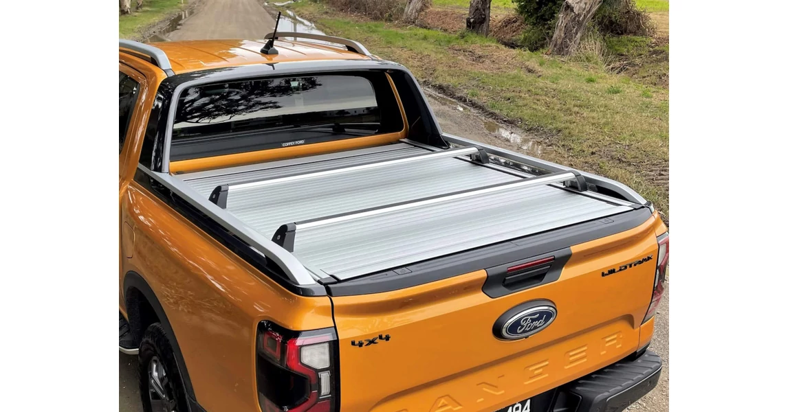 Csomagtartó keresztrúd gyári elektromos rolóhoz - ezüst, 1 pár - Ranger ...