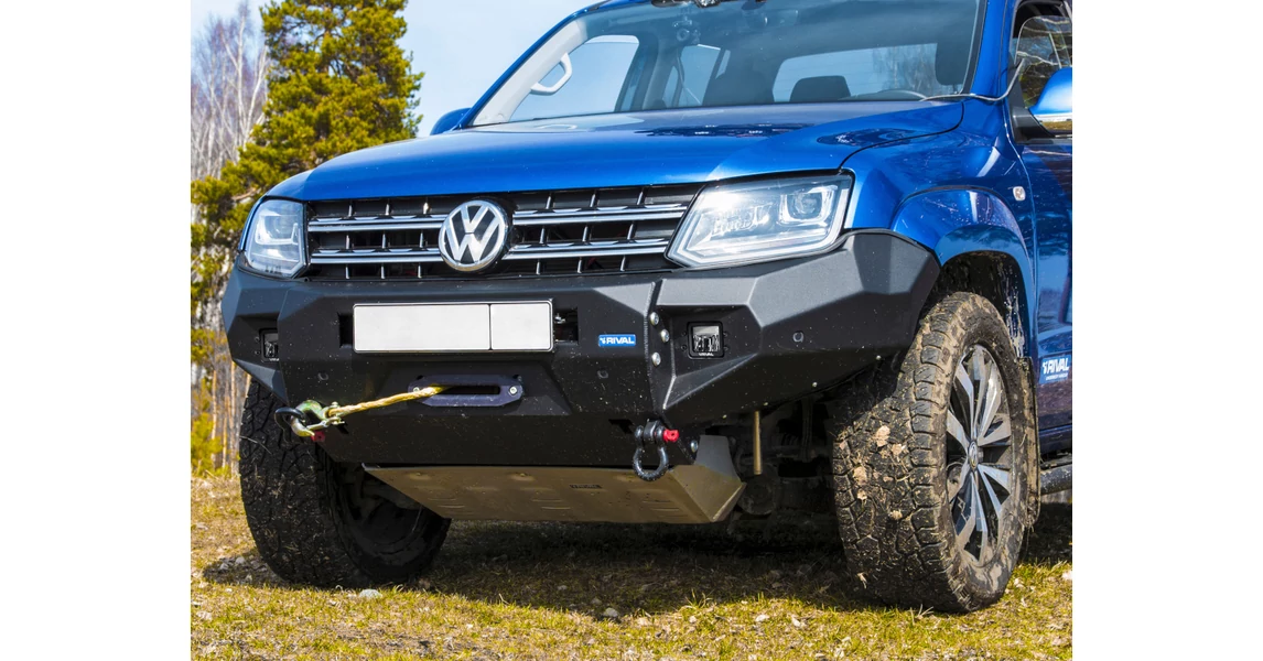 Rival Alu Stoßstange, vorne - Volkswagen Amarok 2010-2020 - Rival ...