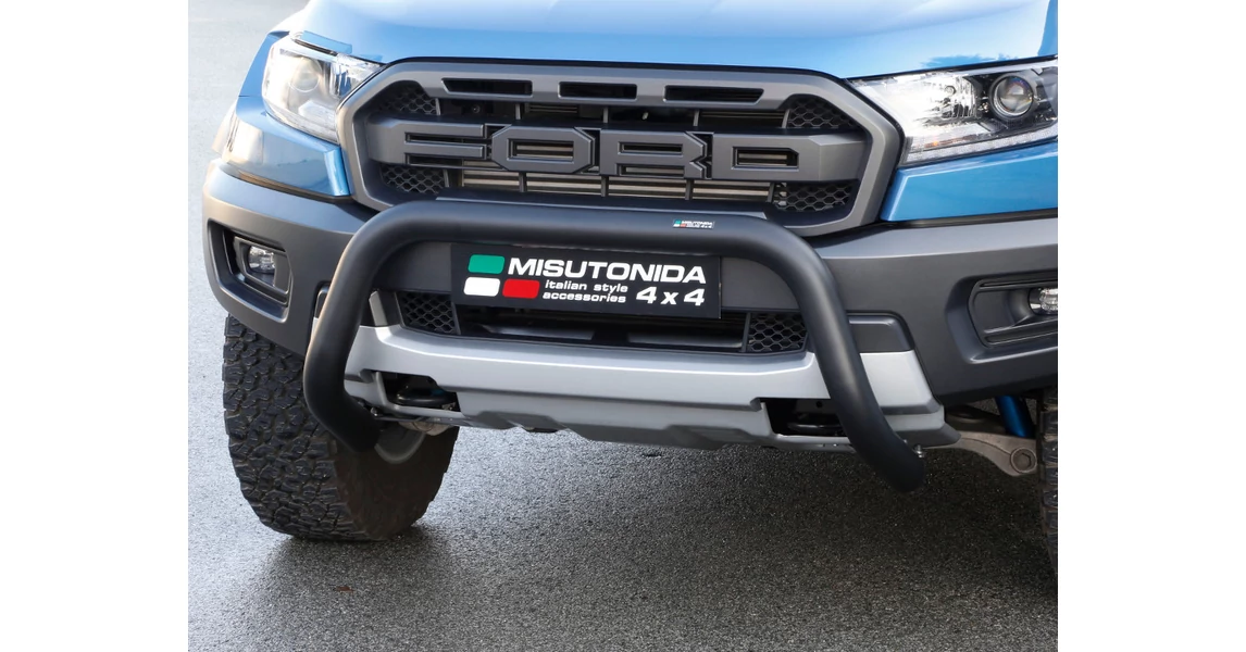 Misutonida EU-Front Bar, 76 mm - black - Ranger Raptor 2019-2022 ...