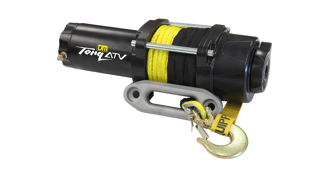 TJM Torq Winch 4000LB - synthetic rope - Double Cab - Alpex 4x4 Pickup ...