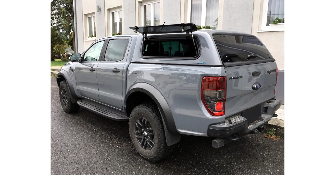 Aeroklas Stylish hardtop - pop-up side window - 7F3 blue lightning ...