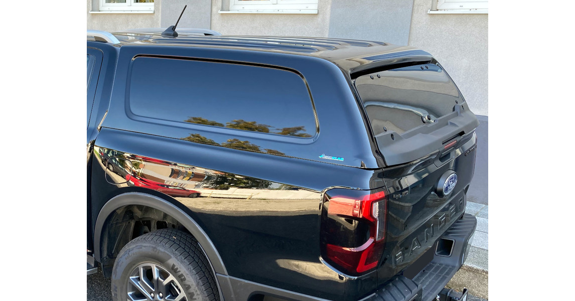 Aeroklas Commercial Hardtop - PN4GD conquer grey - Ford Raptor D/C 2023 ...