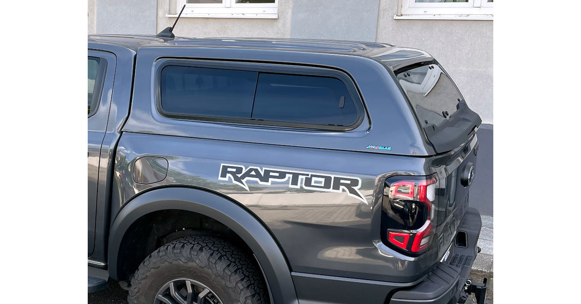 Aeroklas Stylish hardtop - sliding side window - PN4GD conquer grey ...