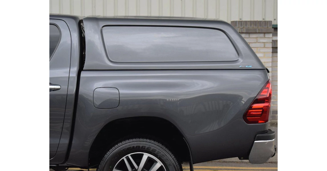 Aeroklas Commercial hardtop - 4V8 bronze - Toyota D/C 2016- Double Cab ...