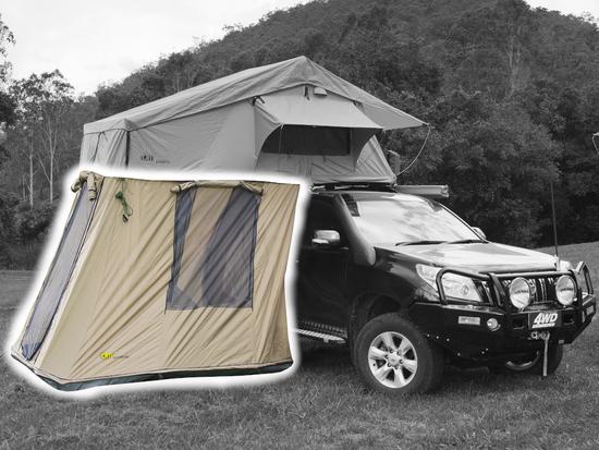 TJM Yulara Roof Top Tent Annexe With Floor - TJM Camping - Alpex 4x4 ...