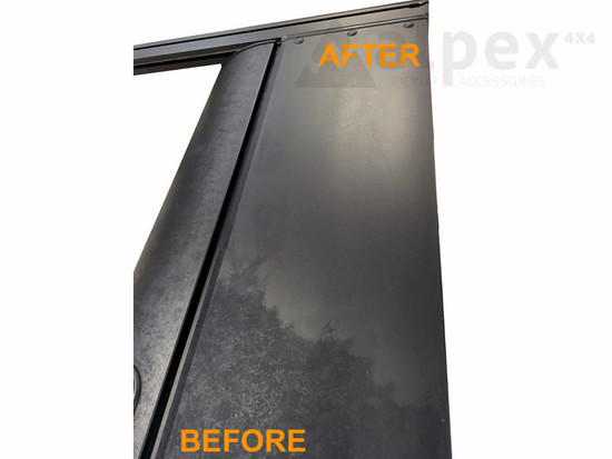 Eloxclean for black anodised aluminium surface - Alu Roll - Alpex 4x4 ...